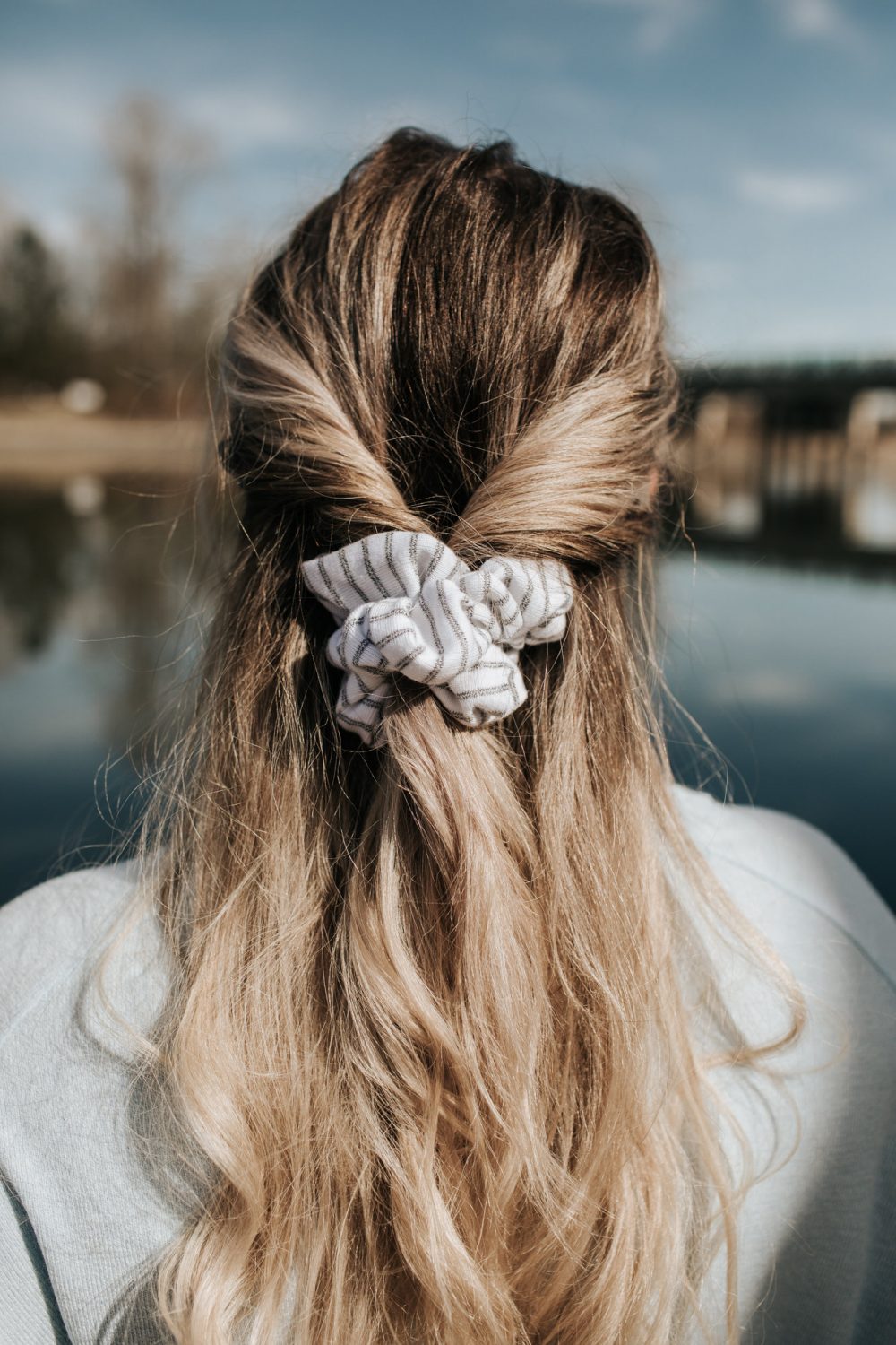 How to Style a Hair Scrunchie